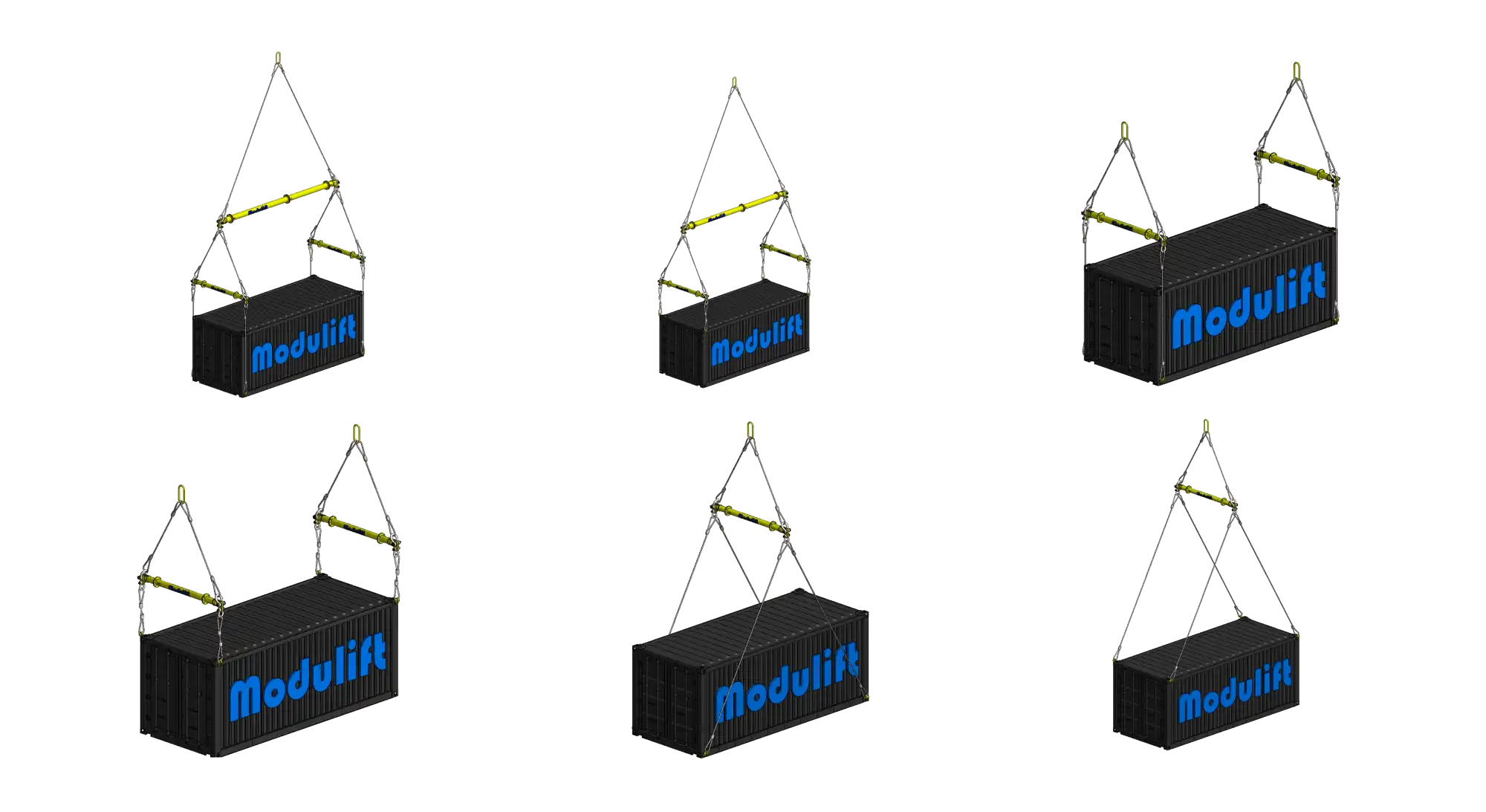 Container Lifting Solutions MODULIFT by PEWAG - HF Lifting